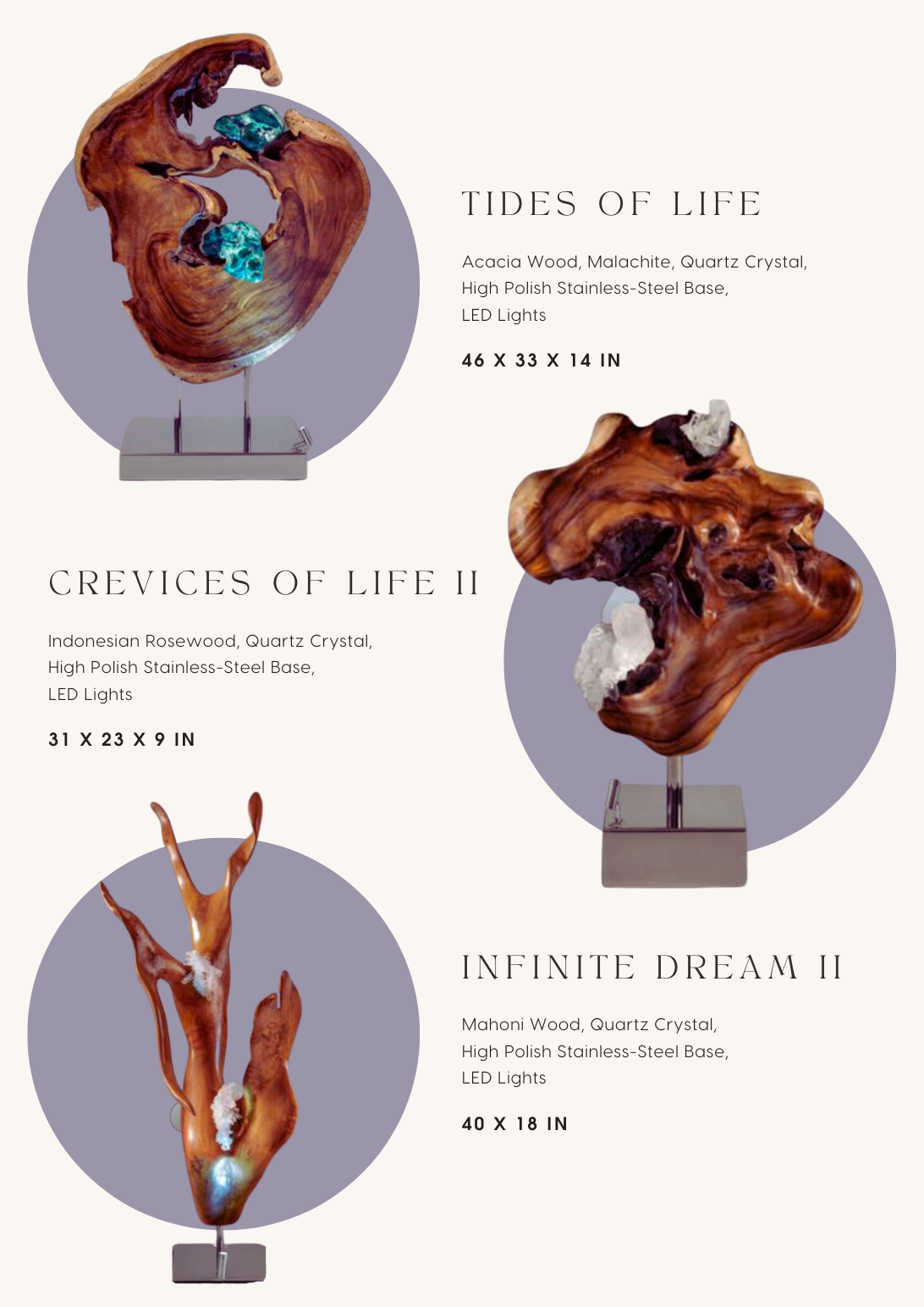 Illuminate Your Space with Light Within Collection - Dorit Schwartz Sculptor